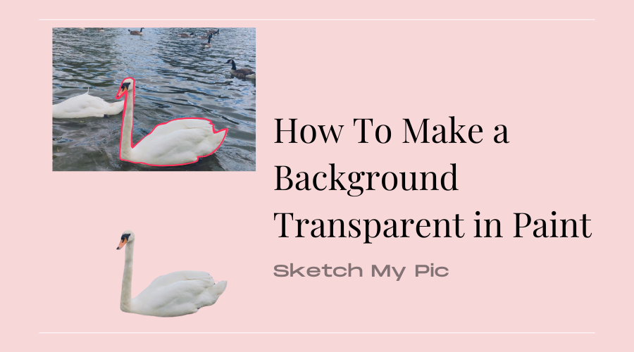 sketchMyPic | How to Make Background Transparent in MS Paint and Paint 3D