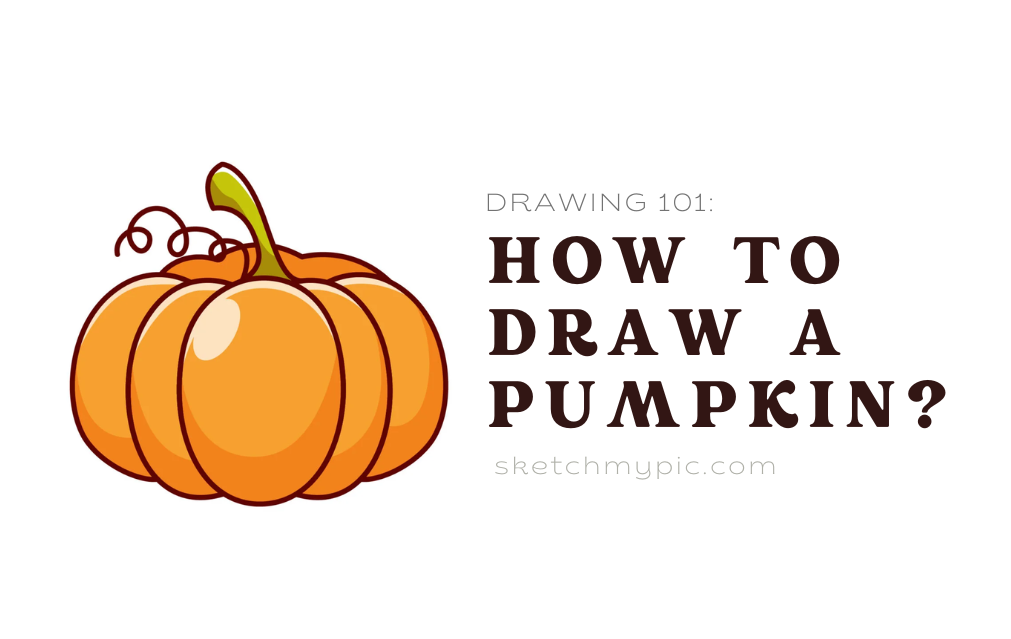 sketchMyPic | Drawing 101: How to Draw a Pumpkin?